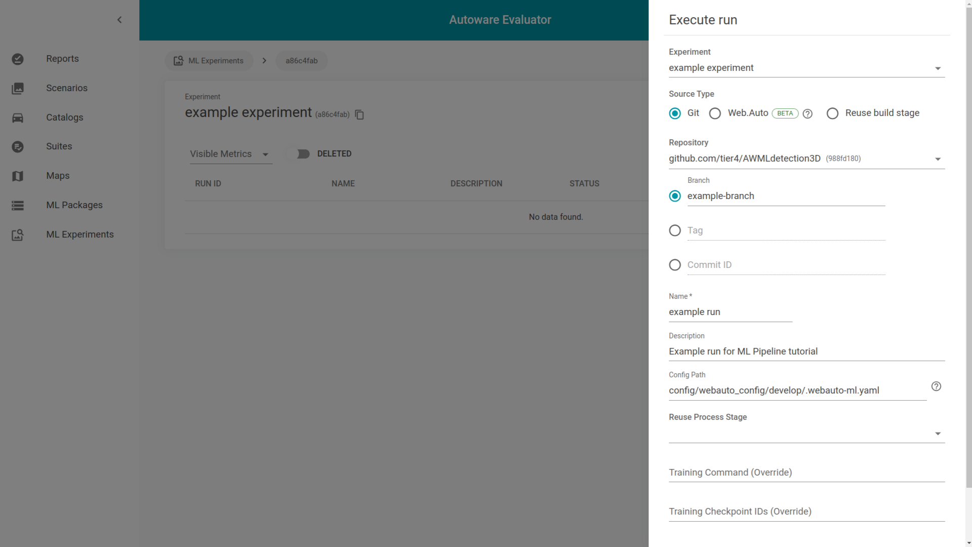 Web.Auto Documentation