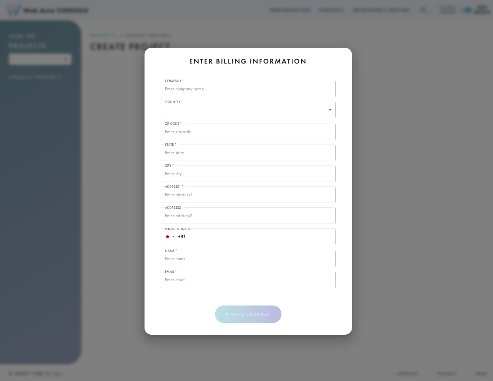 Web.Auto Documentation